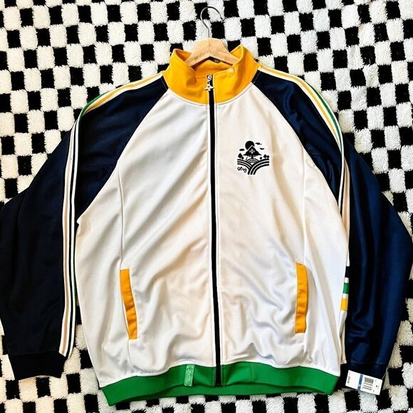 Lrg | Jackets & Coats | Vintage Lrg White Safari Track Jacket | Poshmark